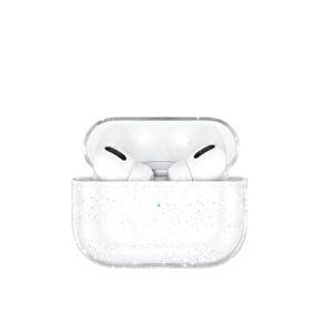 SaharaCase Sparkle Series Case for Apple Airpods Pro 2 (2nd Generation) [Rugged] Full Body Protection Antislip Grip Slim with Keychain