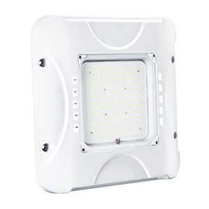 parmida led canopy light, 150w, dimmable, 100-277vac, ip65 waterproof, etl-listed, shop light, 5700k, 16.5” x 16.5”, gas station, warehouse, garage, street, area & outdoor lighting, commercial grade