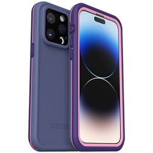 otterbox fre series waterproof case with magsafe (designed by lifeproof) for iphone 14 pro max (only) - valor (purple)