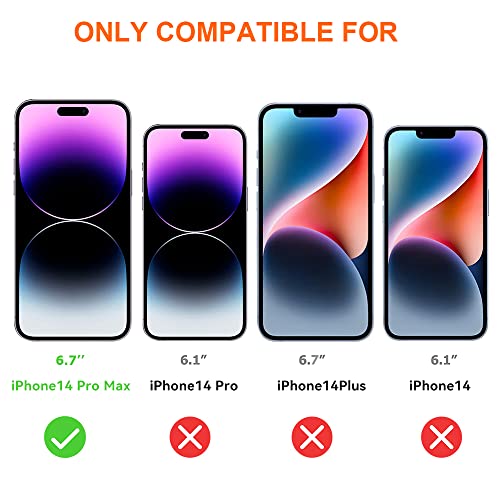 Focuses iPhone 14 Pro Max Blue Light Screen Protector iPhone 14 Pro Max Anti Blue Light Screen Protector 6.7inch. Anti Blue Light Tempered Glass Film for iPhone 14 Pro Max 3-Pack