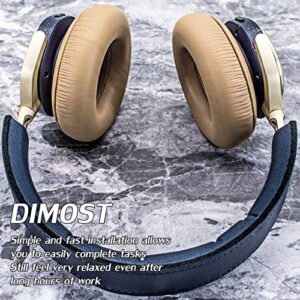 Ear Pads Compatible with Beoplay H9 3rd Gen Headphones -Replacement Ear Cushions Ear Cups - Not Fit H9i, H9, H7 (Comfort Leather Light Brown)