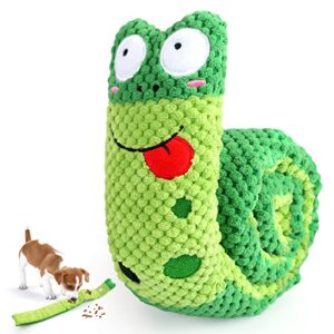 eneston dog toys, squeak dog toy dog puzzle toys iq training, dog snuffle toys foraging instinct training suitable for small medium and large dogs