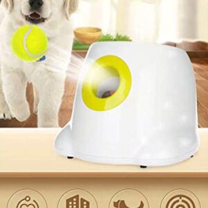 A1PETS Automatic Dog Ball Launcher/Automatic Ball Launcher for Pets/Interactive Puppy Pet Ball Indoor Thrower Machine/Fetch Machine for Small and Medium Size Dogs / 3 Balls Included