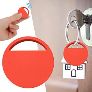 Round Bluetooth 4.0 Locator Mini Mobile Key Finder, Anti Kids Loss Portable Hidden GPS Tracking Device for Pet Key Wallet Tracking