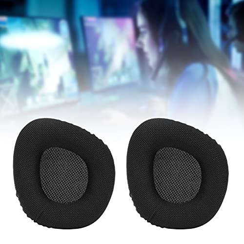 Goshyda Headphone Earpads, 2 pcs Ear Pads Cushion Comfort Sponge, High Elasticity, Headset Cover Replacement Parts, for Corsair Void Pro Headphones