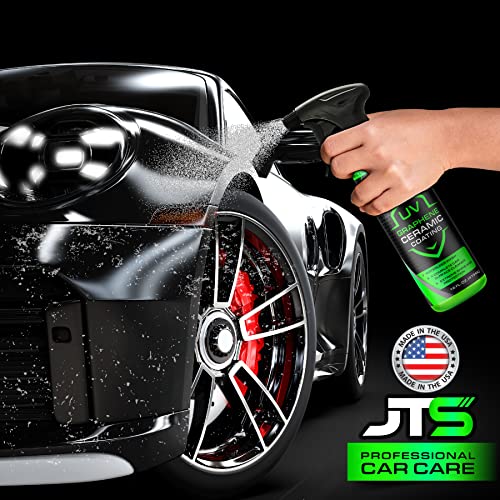 JT's Advanced UV True Graphene Ceramic Spray Coating, Extreme Shine & Stronger Than Car Wax Polish or Top Coat Polymer Paint Sealant for Car, Truck, RV, Boat (16 Fl. Oz.)