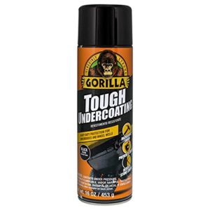 gorilla tough undercoating black - 16.0 ounce aerosol