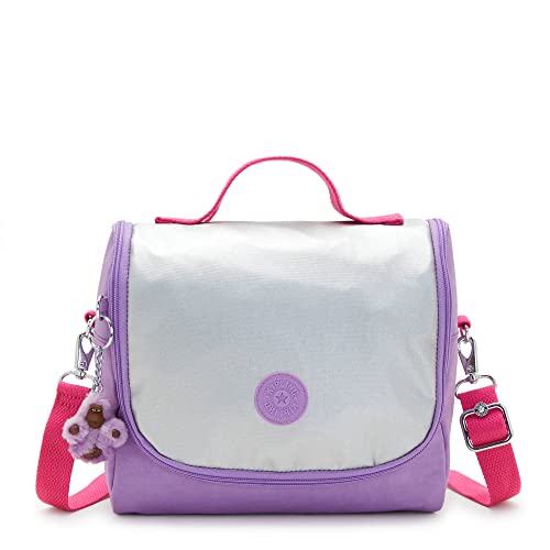 Kipling New Kichirou Lunch Bag Purple Candy Bl