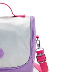 Kipling New Kichirou Lunch Bag Purple Candy Bl