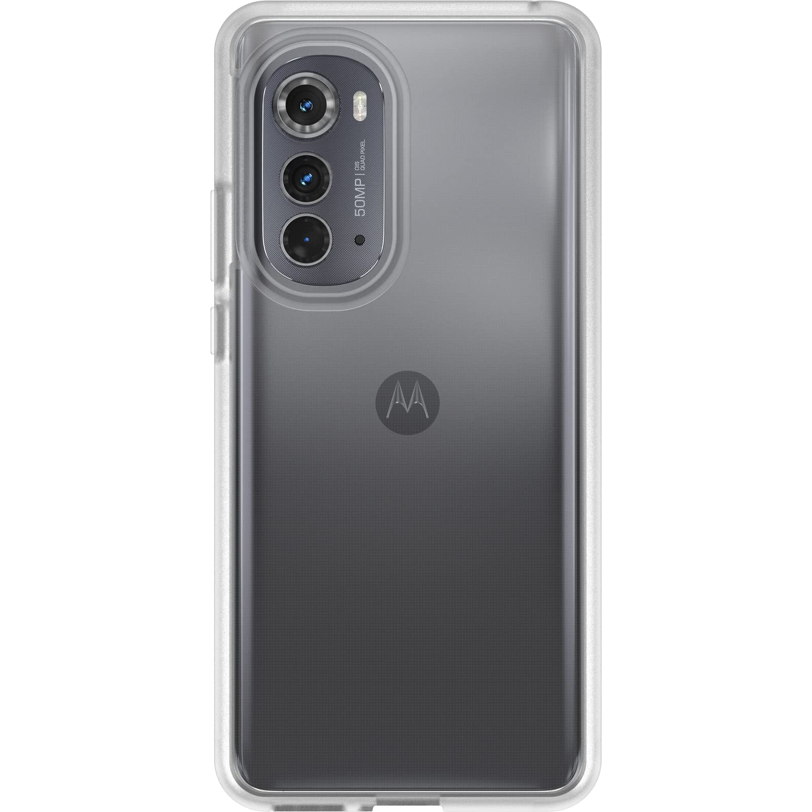 OtterBox Motorola Edge (2022 ONLY) Prefix Series Case - CLEAR, ultra-thin, pocket-friendly, raised edges protect camera & screen, wireless charging compatible