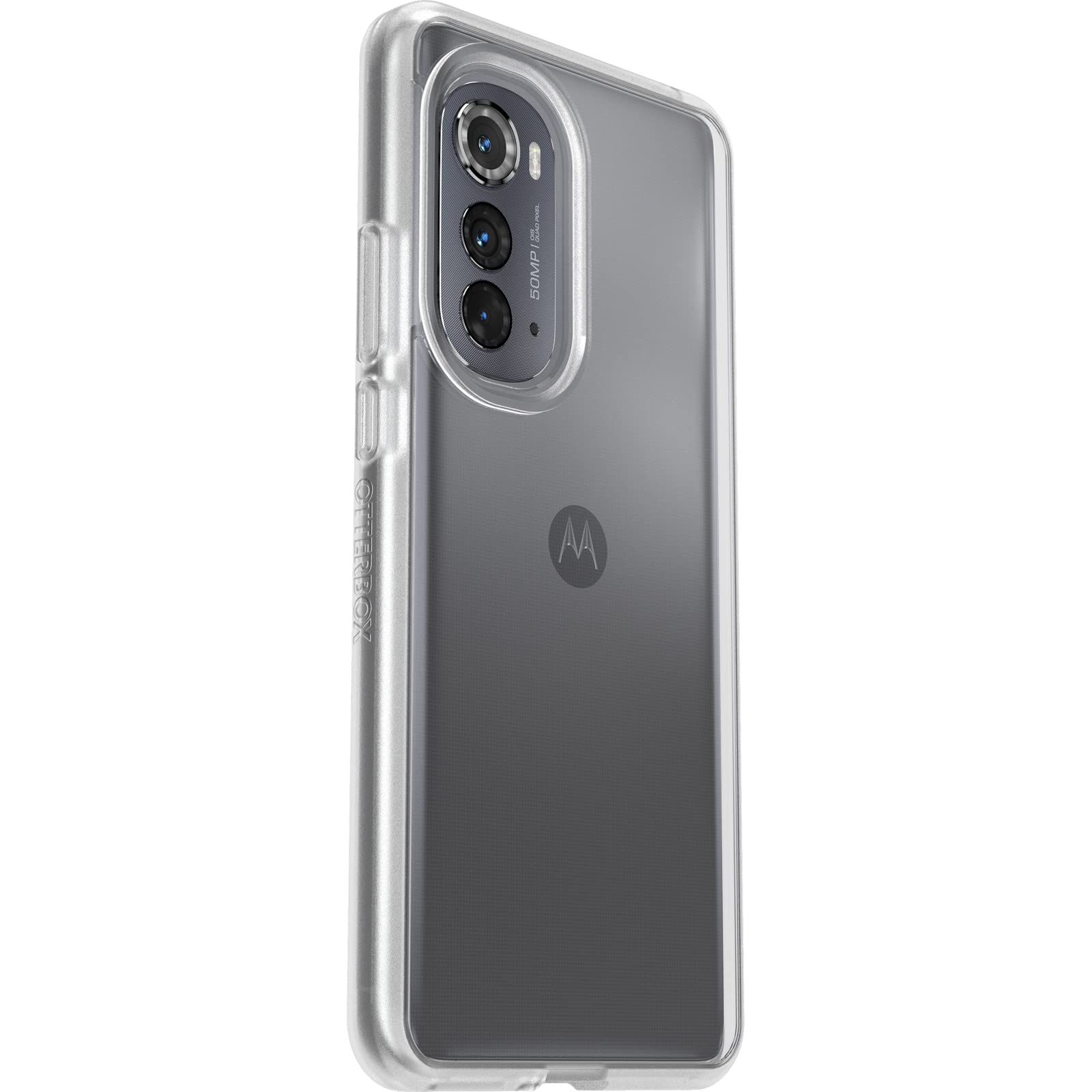 OtterBox Motorola Edge (2022 ONLY) Prefix Series Case - CLEAR, ultra-thin, pocket-friendly, raised edges protect camera & screen, wireless charging compatible