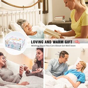 Desiubmn Get Well Soon Gifts for Women, Sick and Chemo Care Package for Women, Thinking of You Gifts for Women, Get Well Soon Gift Basket, Gifts for Someone Who is Sick