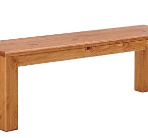 B.R.A.S.I.L.-Möbel TableChamp Bench Rio Solid Pine 70.9 Inch Honey Wood Oiled