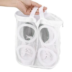 SOONHUA Nylon Mesh Washing Drying Bag wear Laundry Travel Storage izer0 Shoes Washing Bag Washing Bag Mesh Laundry Bag Mesh Washing Bag Mesh Laundry Bag Shoes Washing Bag Mesh Laundry Bag Laundry Wash