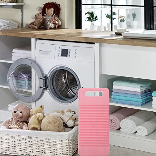 DOITOOL Baby Bathtub Washboard Washing Clothes Board Hand Wash Board Non-Slip Laundry Washboard Scrubbing Board Household for Students Clothes Clean Laundry Home Random Color