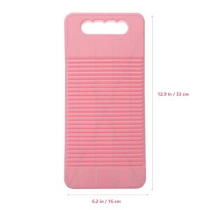 DOITOOL Baby Bathtub Washboard Washing Clothes Board Hand Wash Board Non-Slip Laundry Washboard Scrubbing Board Household for Students Clothes Clean Laundry Home Random Color