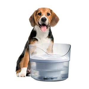 Zeus Fresh & Clear Dog Drinking Fountain with Splash Guard