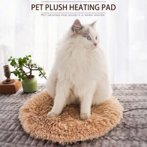 Pet Heating Pad Winter Warm, 40CM Indoor Electric Heated Pet Mat Small Animal Warm Mat