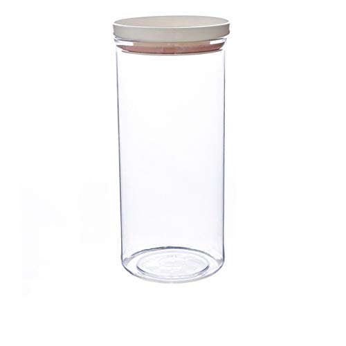 Plastic Transparent Jar With Lid Food Grade Grain Storage Box Reusable Lunch Container