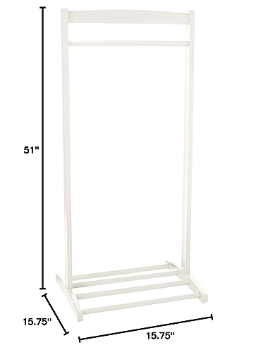 Frenchi Home Furnishing Freestanding Kid's Coat Rack & Hanger, white