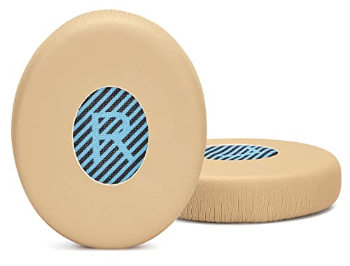 Premium Replacement SoundLink On-Ear Beige Ear Pads Cushions Compatible with Bose SoundLink On-Ear Wireless BH1 Headphones Bose On-Ear 2 (OE2) and Bose SoundTrue On-Ear Headphones. Great Comfort