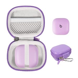 casesack case for beats fit pro true wireless noise cancelling earbuds (purple)