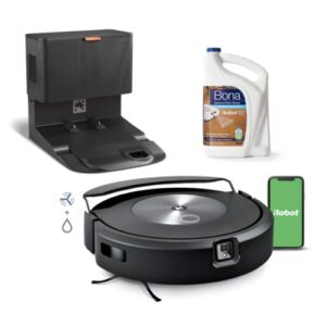 roomba combo j7+ w/ bona hardwood solution