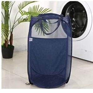 Laundry Pop-up Hamper Dirty Clothes Basket With Carry Handles Durable Fabric Collapsible Design for Clothes 2 Pack