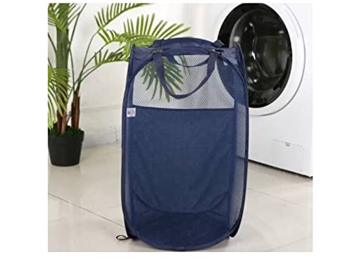 Laundry Pop-up Hamper Dirty Clothes Basket With Carry Handles Durable Fabric Collapsible Design for Clothes 2 Pack