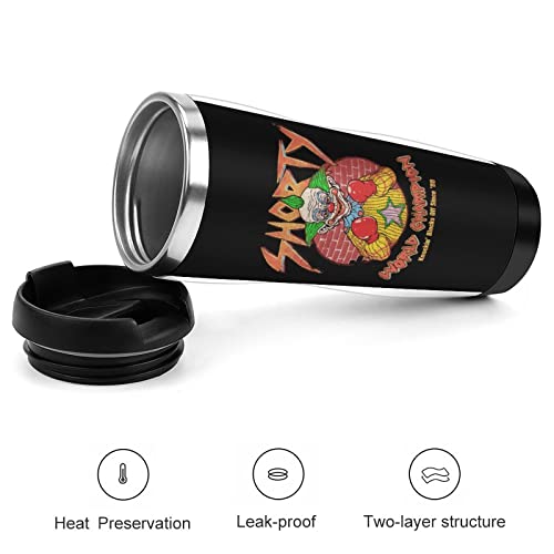 ZHANGXM Killer Horror Klowns Movie from Outer Space Water Bottles Tumbler Double Wall Vacuum Leak Proof Carton Bottles Insulated Travel Mug