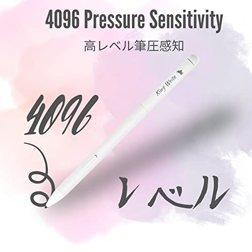 King Write MR05 EMR Stylus with Digital Eraser, 4096 Pressure Sensitivity, Palm Rejection, Tablet Stylus fits Remarkable, Digital Pen for EMR Devices