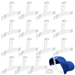 16 pcs baseball cap display hat display hat hanger for wall mounted hat rack wall hat organizer for baseball caps baseball cap storage & organization for cap collectors for door closet shelf bedroom