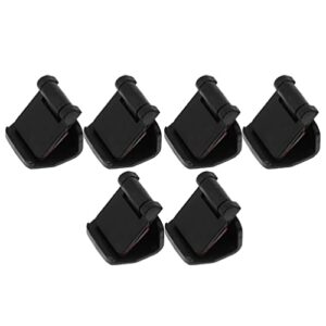 villcase 6pcs reptile terrarium covers screen clips, anti- escape reptile plastic terrarium buckle for aquariums, 5.00x3.00x2.50cm/1.97x1.18x0.98in