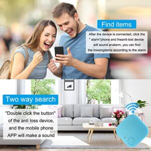 10 Pcs Key Finder Smart Item Locator GPS Tracker Electronics Kids Luggage Tracker Suitcase Tracking Devices Item Finders Compatible with Bluetooth-Compatible for Phone Watch Tablets Wallets Key