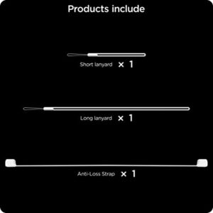 𝟐𝟎𝟐𝟑 𝗡𝗘𝗪 for AirPods Pro Accessories Anti-Lost Combo, AirPods Pro 2 Lanyard Bluetooth Headphones Soft Silicone Magnetic Anti-Loss Strap, Sports Lanyard, Neck Cord