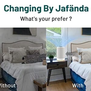 Jafanda Air Purifiers for Home bedroom,One Air Purifier and One Replacement Filter,H13 True HEPA Coverage 450 sqft,23 dB Air cleaner with Brushless Motor