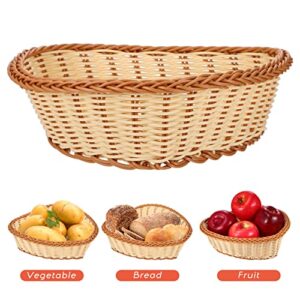 HANABASS 2pcs Decorative Storage Basket Home Sundries Organizing Basket Heart Shaped Storage Basket