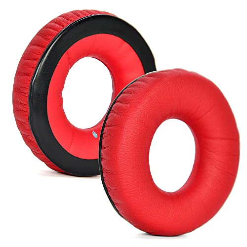 Ear Pads Compatible with Sennheiser HD25 HD25-II HD25SP HD25SP-II Limited 75th Anniversary Edition Headphones Earpads Ear Cushion Repair Parts Red Color