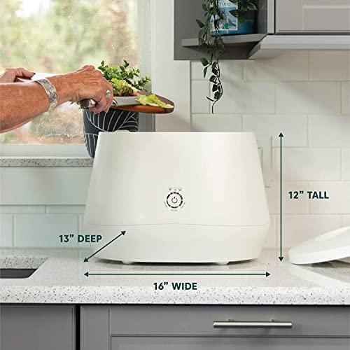 Lomi | World's First Smart Waste Electric Kitchen Composter | Turn Waste into Natural Fertilizer with a Single Button with Lomi Classic, The Smart Waste™ Electric Kitchen composter (Lomi Bundle)