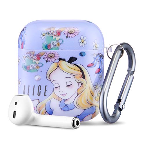 Besoar for AirPods 2/1 Case Cartoon Cute Kawaii Cases for Apple AirPod Air Pods Design Character Anime Fashion IMD Cover Cool Unique Funny Fun Soft Coves for Girls Girly Boys for AirPod 1&2(Alisi)