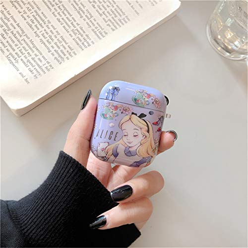 Besoar for AirPods 2/1 Case Cartoon Cute Kawaii Cases for Apple AirPod Air Pods Design Character Anime Fashion IMD Cover Cool Unique Funny Fun Soft Coves for Girls Girly Boys for AirPod 1&2(Alisi)