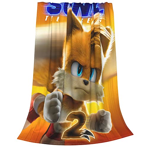 Annkoifu 40"X50" 3D Printing Throw Blanket Cartoon Personalized Print Blanket Cozy Soft Blanket Provide Warm