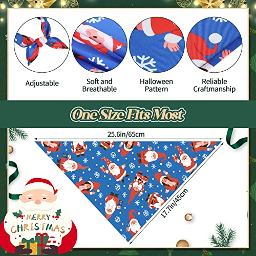 180 Pieces Christmas Dog Bandanas Bulk Xmas Dog Cat Bibs Holiday Pet Costume Dog Christmas Outfit Triangle Scarf Kerchief for Small to Medium Pet