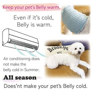 Pancia Silk Pet Belly Warmer (S, Pink)