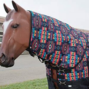 HILASON 1200D Ripstop Waterproof Turnout Winter Horse Blanket Neck Cover - 72 Inches | Horse Blanket | Horse Blankets for Winter Waterproof | Horse Turnout Blanket | Horse Turnout