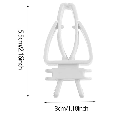 Gigicloud 10pcs Birds Food Holders, Multi-Function Parrot Vegetable Clips Bird Cage Feeder Clip Reusable Birds Fruit Fork Food Racks Plastic Bird Feeder Clamps for Pet Parrot Canaries Rabbits