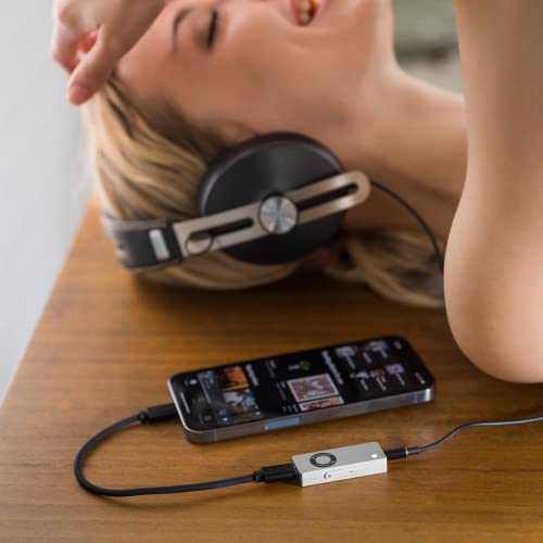 Audioengine DAC3 32-Bit Portable DAC and Headphone Amplifier | Hi-Fi Professional Digital Audio Converter for Headphones, Android, iPhone, Laptop, Desktop