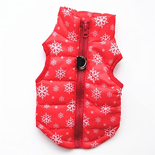 HonpraD Camouflage Vest Pet Cloth Winter Cloth Fashion Pet Dog Cloth Dog Pet Clothes Big Dog Sweater Girl (Red, XS)