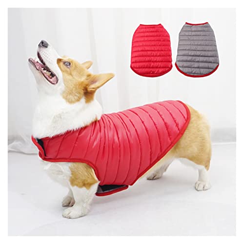 YUEMOL pet Clothes Double Sided Down Padded Coat pet Coat, Small, Medium and Large Size Dog, cat and Dog Warm pet Clothes (Color : B, Size : 3X-Large)