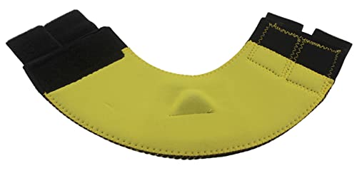 Abetta Pro Neoprene No Turn Bell Boots Chartreuse Size Medium Horse Tack